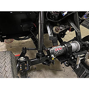 HFT Badland ATV Utility Winch with Wire Rope and Wireless Remote Control ZXR 2500 Lb. Badland