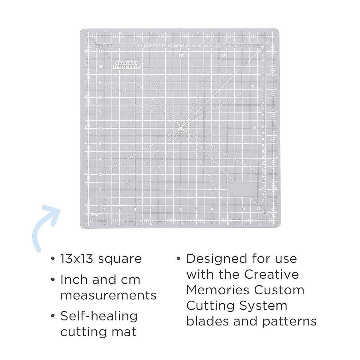 13x13 Custom Cutting System Mat Self Healing by Creative Memories