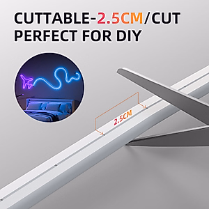 Annxrenn LED Neon Flexible Light Strip, 16.4FT/5M Neon Light Strip Pink 12V Silicone Neon Light Waterproof for Bedroom Indoors Home Decor (Power Adapter Included)