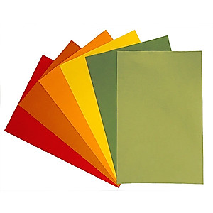 100% Wool Craft Felt Color Assortment: 6 Fall Colors