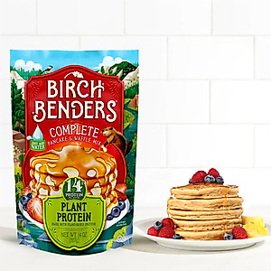 Birch Benders Mix Pncke Waffl Plnt Prot 14 OZ