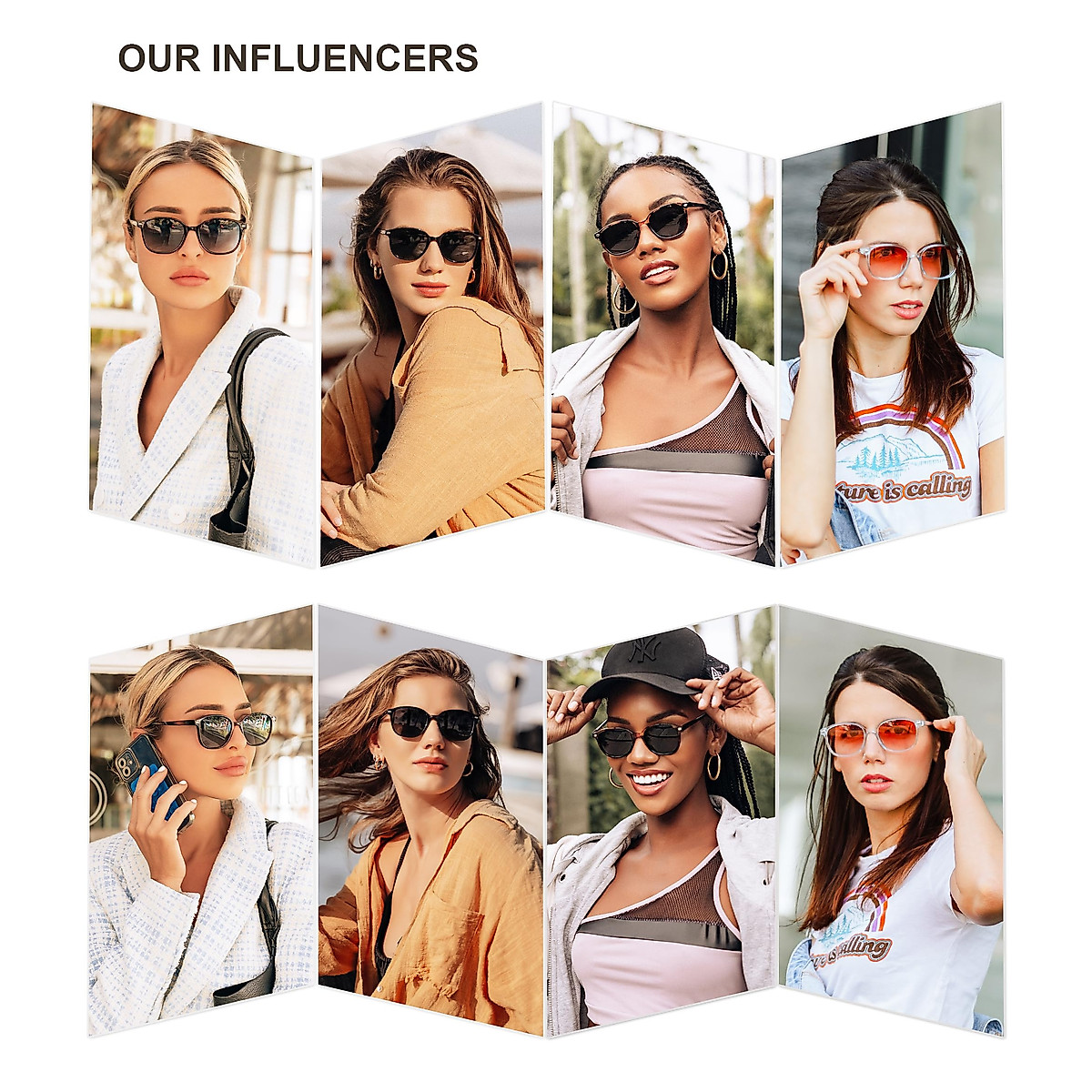 SOJOS Trendy Square Polarized Sunglasses for Women Men Classic Retro UV Protection Unisex Sunnies SJ2171 with Black Frame/Grey Lens