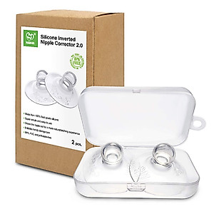 haakaa Silicone Nipple Corrector Stronger Suction for Flat and Inverted Nipples BPA PVC and Phthalate Free