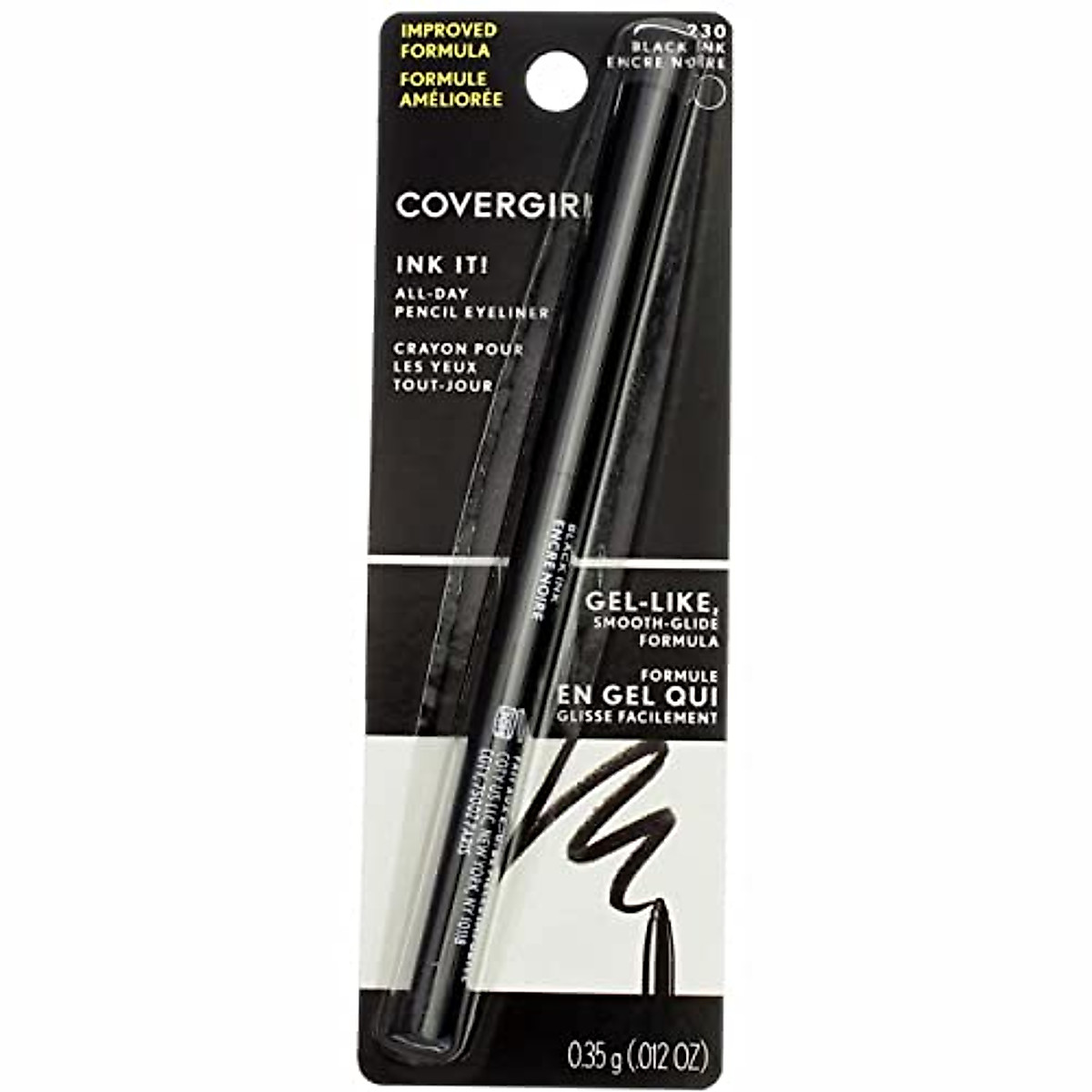 COVERGIRL INK IT PNCL 2PK BLCK