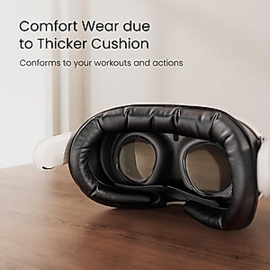 KIWI design V3 Facial Interface, Face Pad Compatible with Meta Quest 3 Accessories, NOT Compatible with Meta Quest 3S