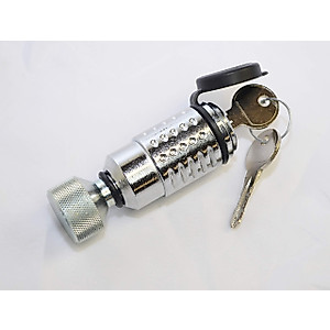 Heininger 6027 HitchMate Spare Tire Lock,Silver