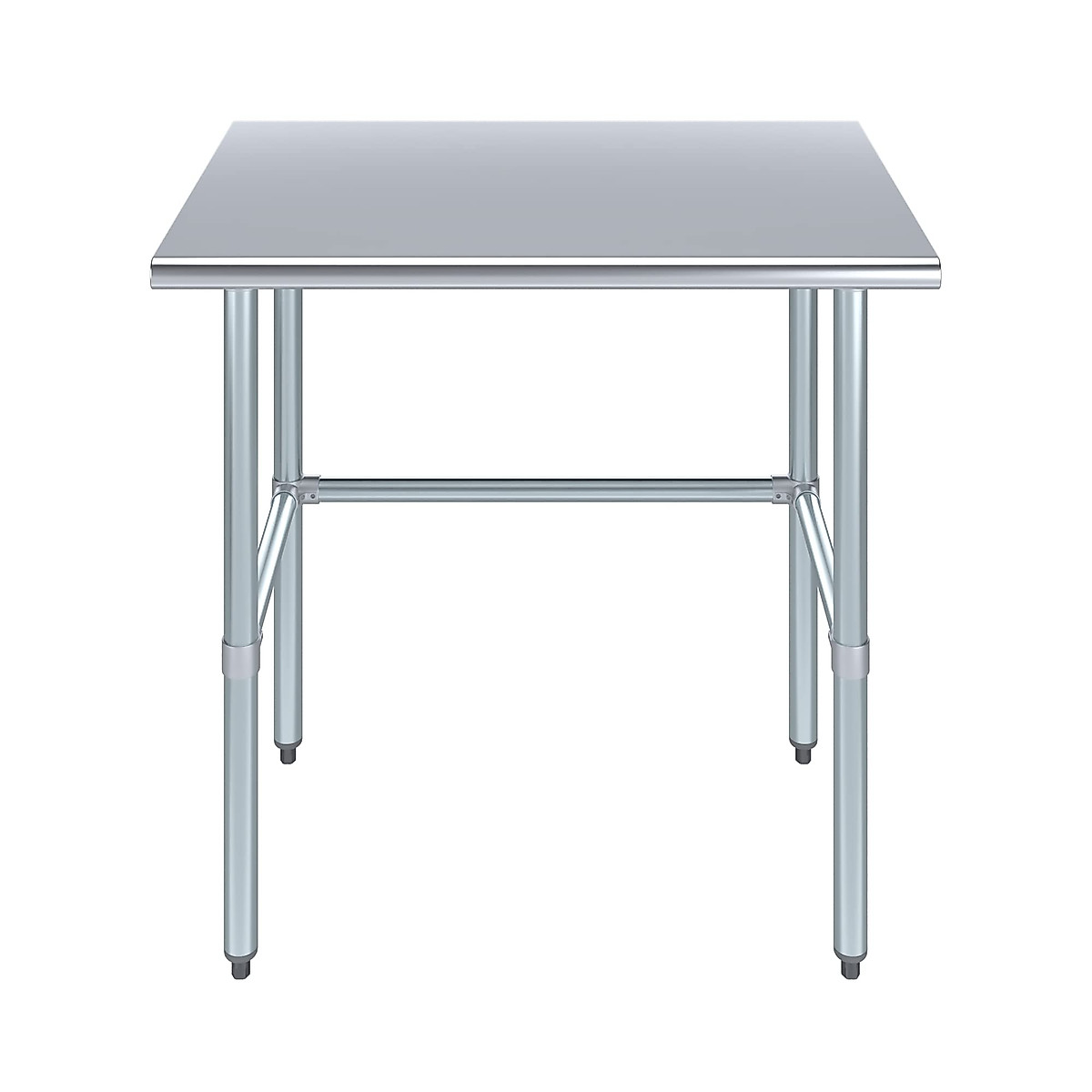 24 in. x 36 in. Open Base Stainless Steel Work Table | Residential & Commercial | Food Prep | Heavy Duty Utility Work Station | NSF