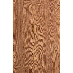 Self Adhesive Vinyl Rustic Oak Wood Contact Paper for Kitchen Cabinets Pantry Shelves Table Desk Cupboard Countertop Furniture Walls Decal 15.7x117 Inches