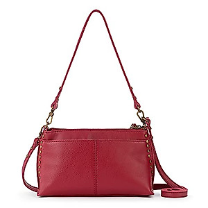 The Sak Silverlake Leather 3-in-1 Zip Crossbody, Crimson