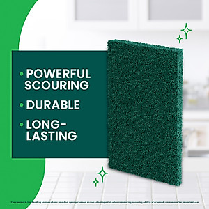 Scotch-Brite Heavy Duty Scour Pads, Scouring Pads for Kitchen and Dish Cleaning, 8 Pads