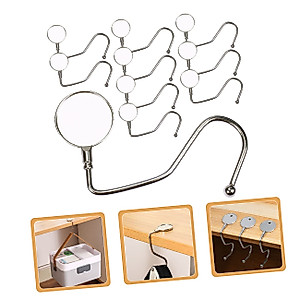 Alipis 30 Pcs Anti-Skid Hook Bags Metal Aluminum Alloy + Iron Student