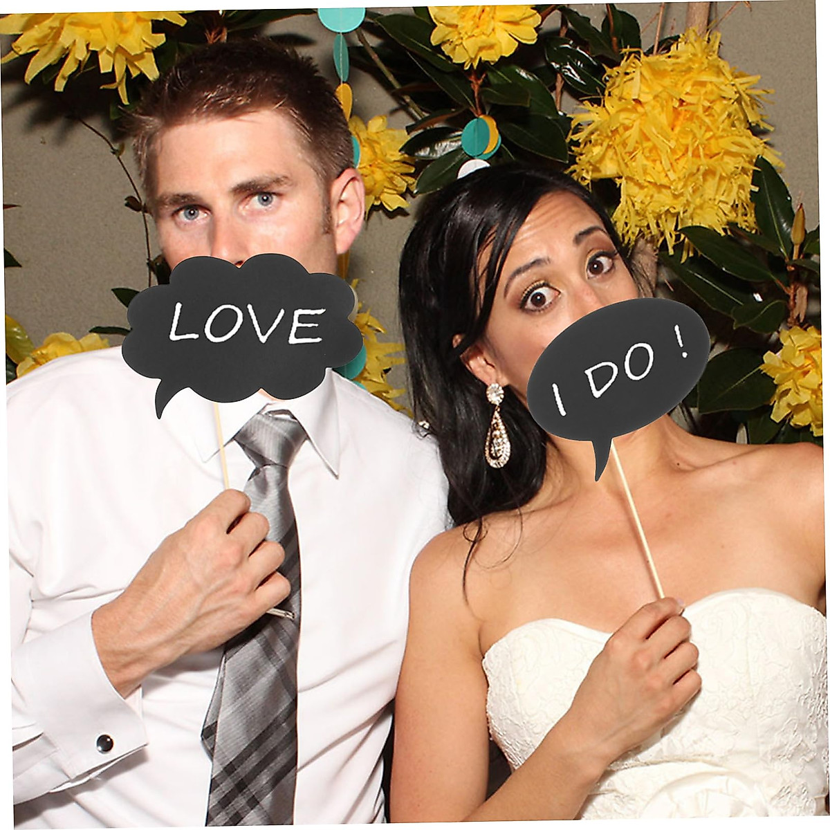 SHOWERORO Photo Booth Props Kit - 20pcs Writable Black Paper Cardboard Signs - Funny Travel Themed Photo Props Chalkboard Messages for DIY Selfies Ideal for Weddings Birthdays Bridal