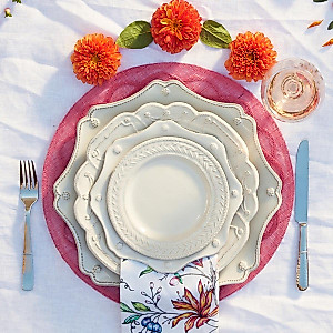 Juliska Berry & Thread Scallop Platter/Charger - Whitewash