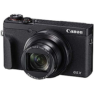 Canon PowerShot G5 X Mark II Digital Camera w/ 1 Inch Sensor, Wi-Fi & NFC Enabled, Black (International Model)