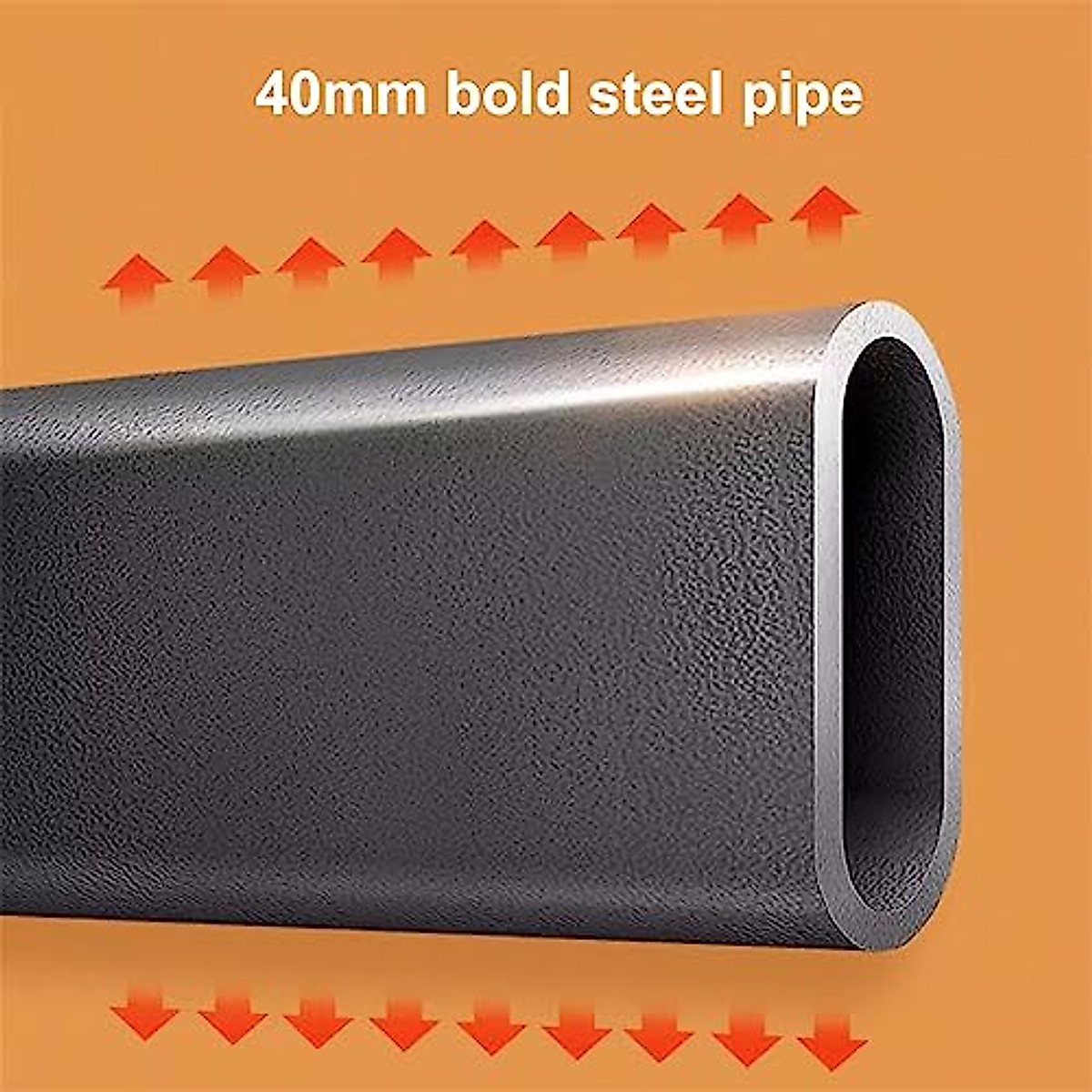 JHKZUDG Folding Patio PE Rattan Rocking Chairs,Garden Rattan Chairs,Portable Rocking Chair,PE Rattan Rocking Chair with Steel Frame, for Garden, Backyard, Porch