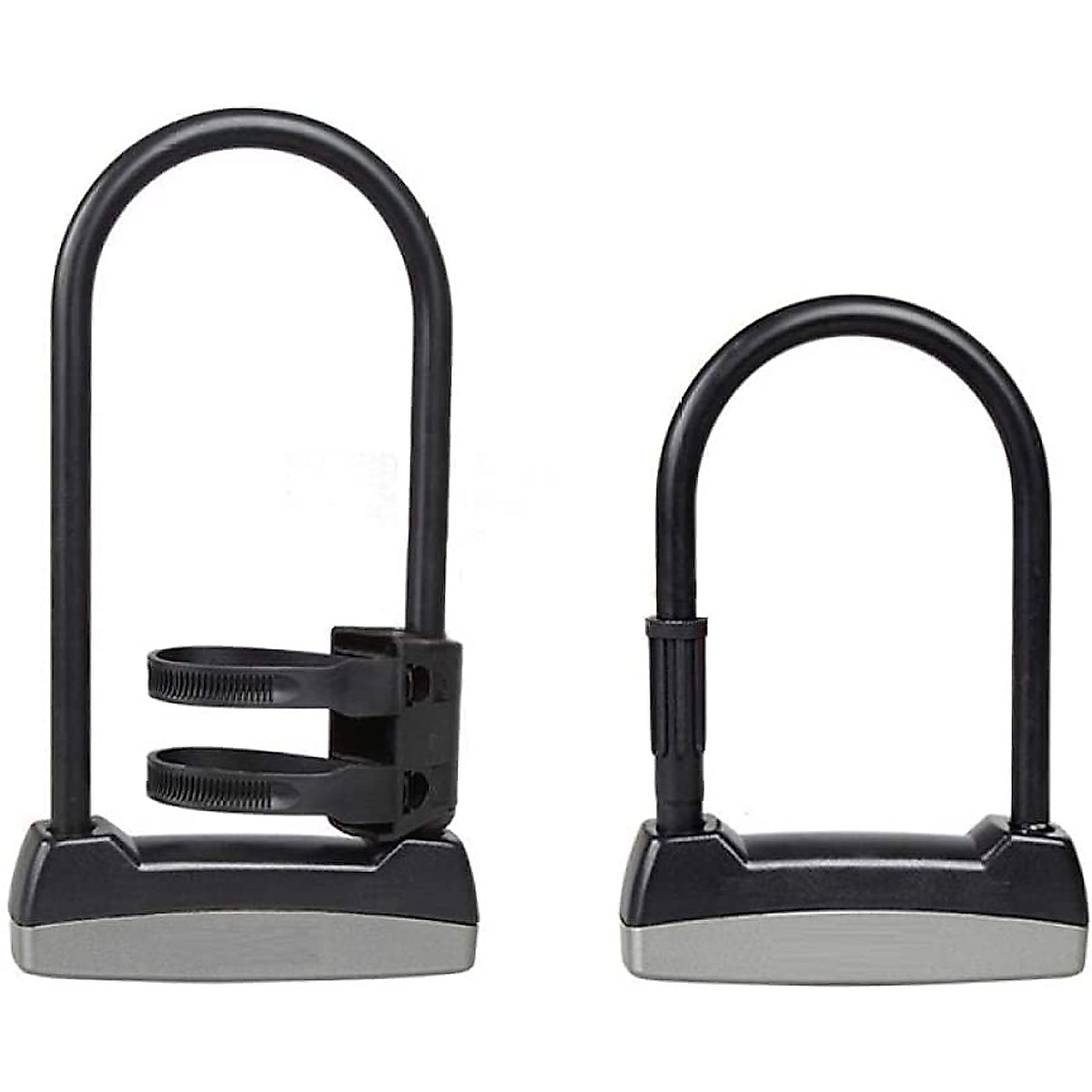 Bicycle Locks Heavy Duty Anti Theft Bike Lock Heavy Duty Bike Lock,Bike Lock U-Lock Bike Lock Anti-Theft Steel Electric Bicycle Scooter Convenient Lock Frame Bicycle Accessories