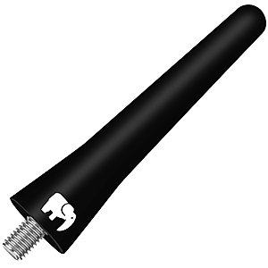 ONE250 2.5" inch Short Rubber Antenna, Compatible with Honda - CR-V (2001-2016), Element (2003-2024), Fit (2001-2023), Jazz (2001-2021), Insight - Designed for Optimized FM/AM Reception (Black)