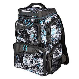 Evolution Outdoors 34010-EV: Largemouth 3600 Tackle Backpack - Quartz Blue