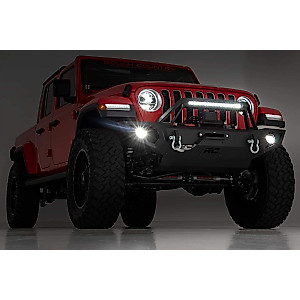 Rough Country Front Winch Bumper for Jeep Wrangler JK/JL & Gladiator JT - 10585