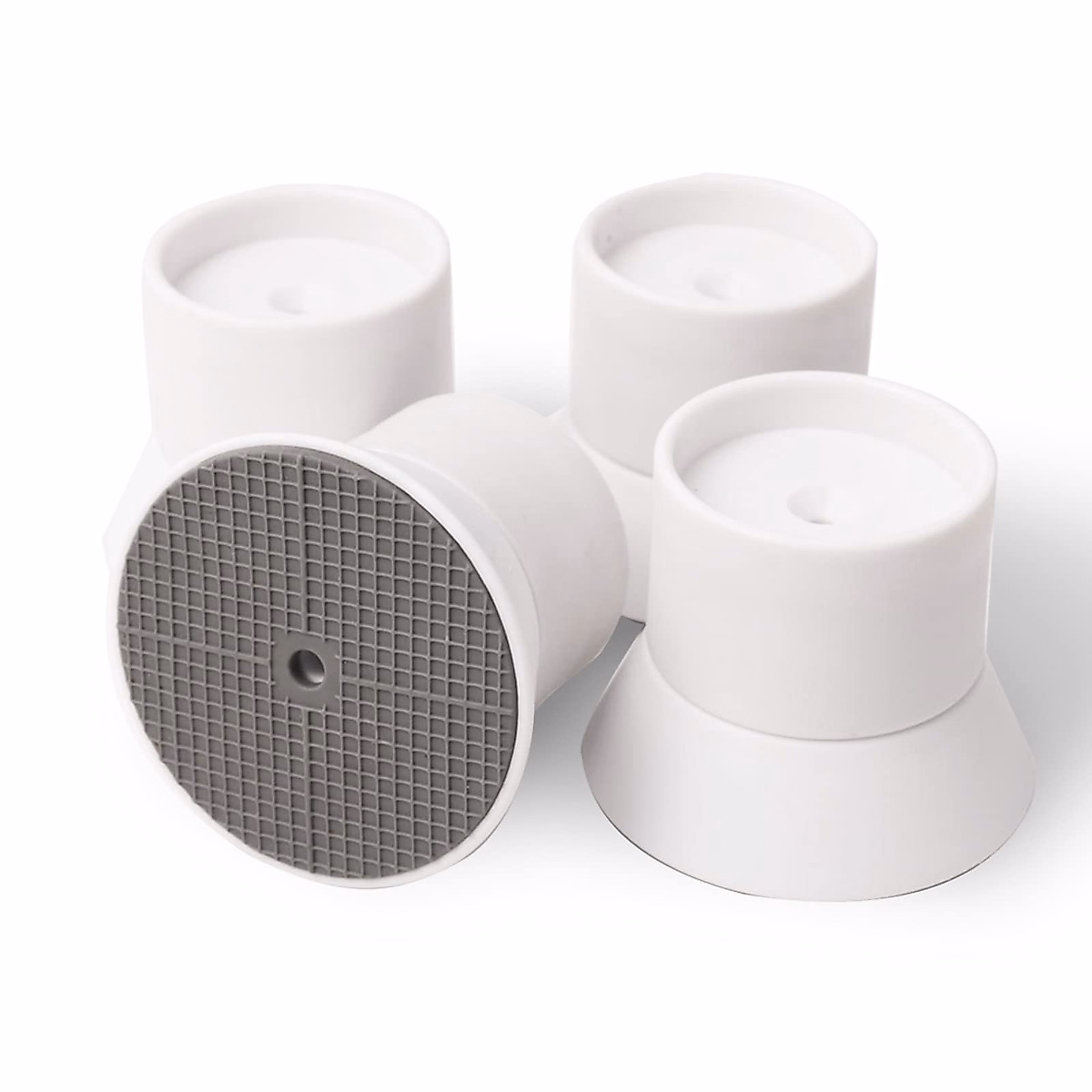 Babelio Baby Gate Extender Wall Protector, Extends 1-3.3 inches Pet & Dog Safety Gates, 4 Pack Pressure Mounted Gates Extension Kit, Work on Doorways, Stairs and Hallways (White)