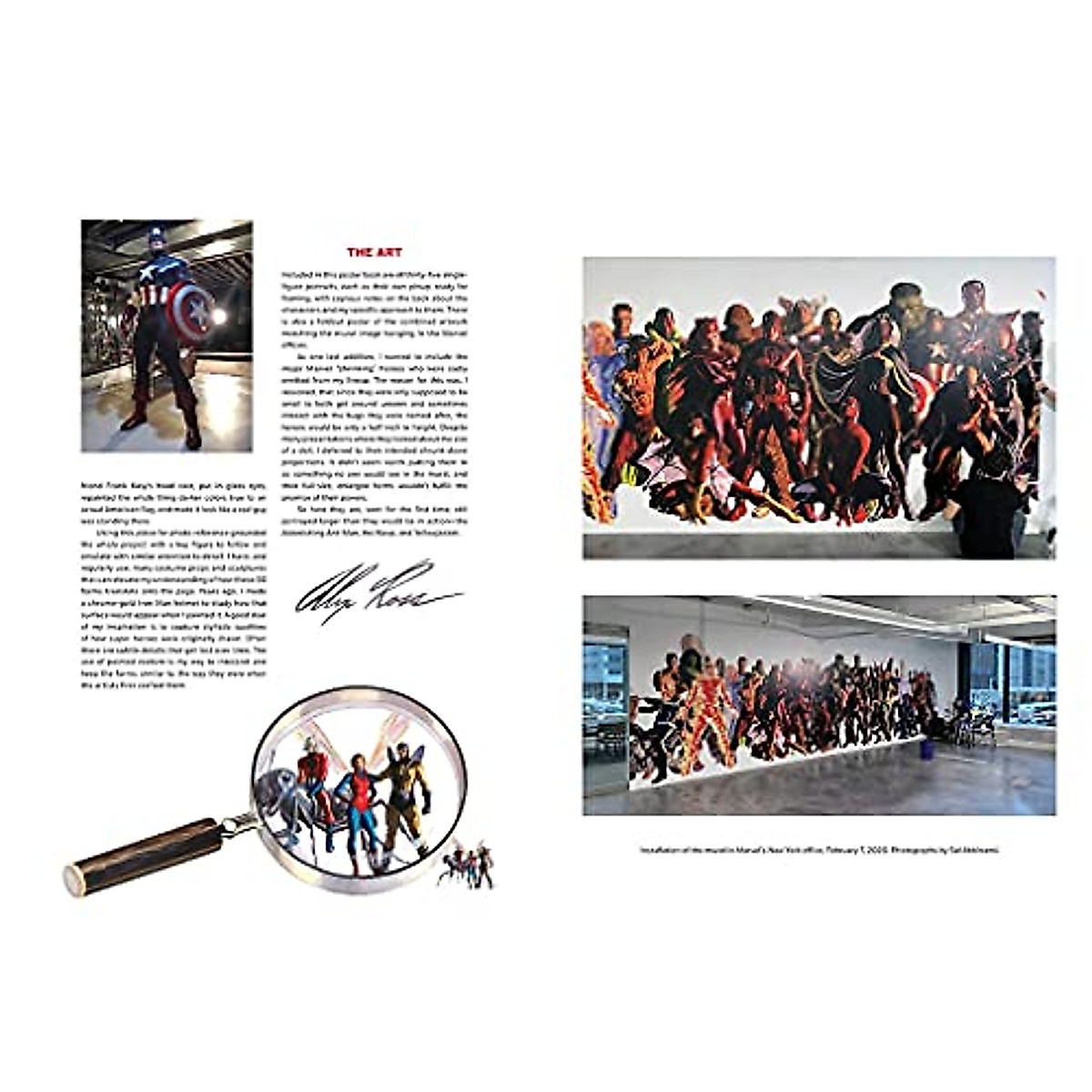 The Alex Ross Marvel Comics Poster Book