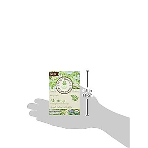 Traditional Medicinals Tea, Organic Moringa, Everyday Wellness, with Spearmint & Sage, 16 Tea Bags