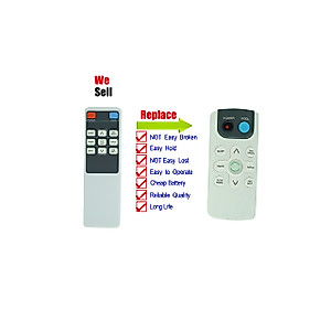 HCDZ Replacement Remote Control for Black+Decker BWAC06WT BWAC08WT BWAC10WT BWAC12WT Window Air Conditioner