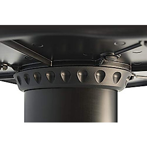 Ultimate Support MS-90/45B MS Series Professional Column Studio Monitor Stand with Non-marring Decoupling Pads - 45"/Black