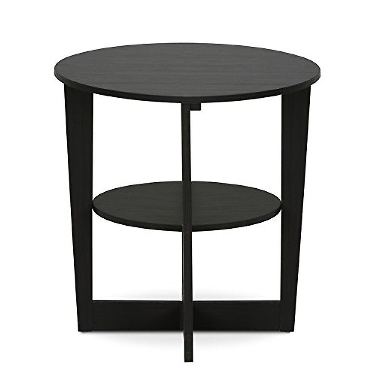 Furinno JAYA End Table, One, Walnut