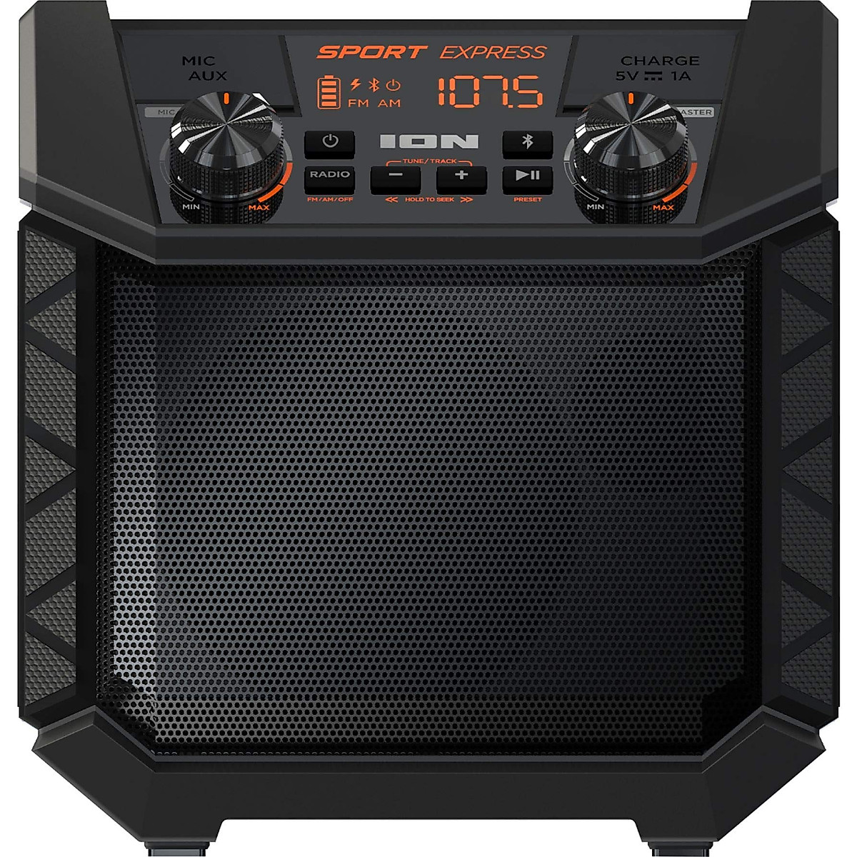 ION Audio Sport Go Tailgate Ultra-Portable Rugged Bluetooth PA Speaker System (Renewed)