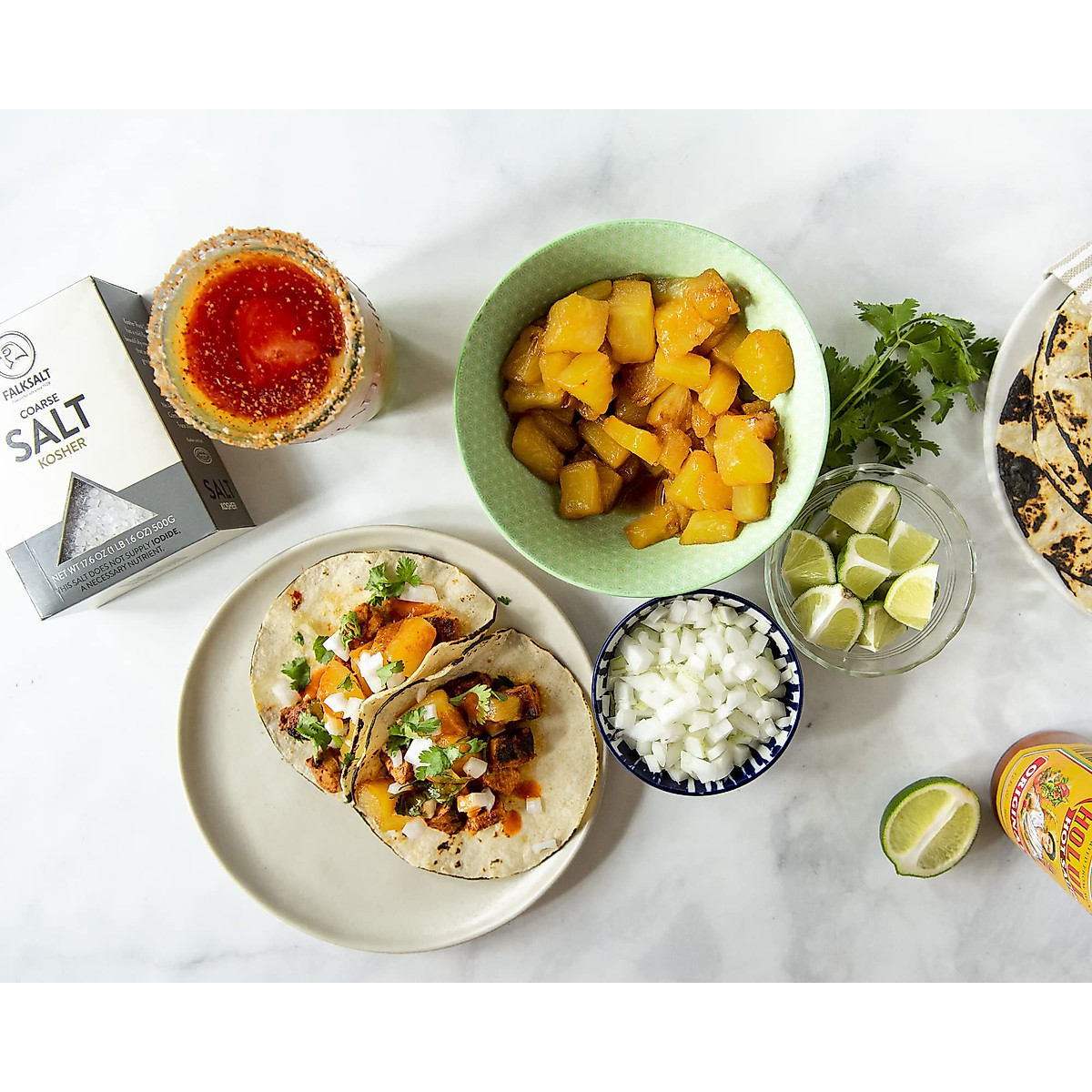 FALKSALT | 1.1lb Kosher Salt - Coarse Grain | Gourmet Salt, All Natural, Kosher | Perfect for Grinder