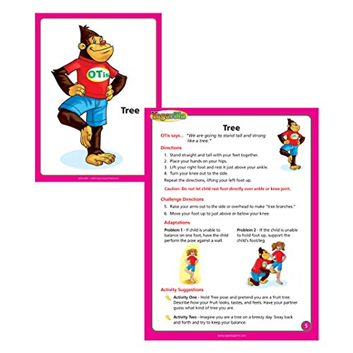 Super Duper Publications | Yoga Exercise, Activities & Body Awareness Fun Decks | Move Your Body & Scooter Board Flash Cards | Occupational Therapy and Motor Skills Bundle | Educational Materials