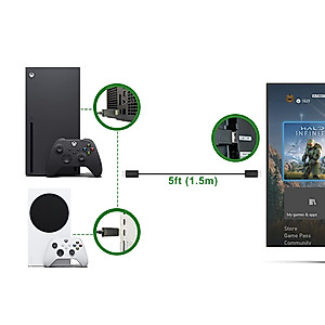 LEVELHIKE Original OEM Ultra High Speed HDMI 2.1 Cable for Xbox Series X|S-True 4K Resolution Up to 120 FPS & 8K HDR (5FT/1.5M)