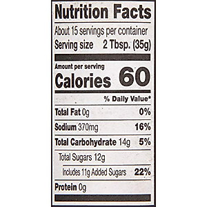 Stubb's Sweet Honey & Spice BBQ Sauce, 18 oz