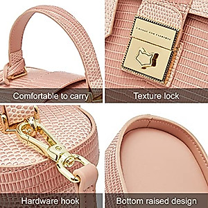Designer Bucket Hangbag for Women Chic Stylish Girl Mini Box Crossbody Bag Clutch Purse Casual Fashion Shoulder Bag Simple Tote