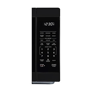 SHARP SMC1161KB Oven with Removable 12.4" Carousel Turntable, Cubic Feet, 1000 Watt Countertop Microwave, 1.1 CuFt, Black