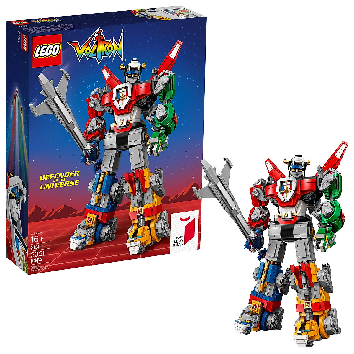 LEGO Ideas Voltron 21311 Building Kit (2321 Pieces)