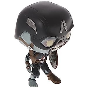 Funko Pop! Marvel: What If? - Zombie Captain America Vinyl Bobblehead