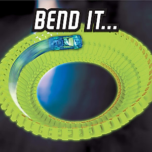 Ontel Magic Tracks Rocket Racers Remote Controlled Race Car vs Pace Car Track Set (MTRR-MC4/2)