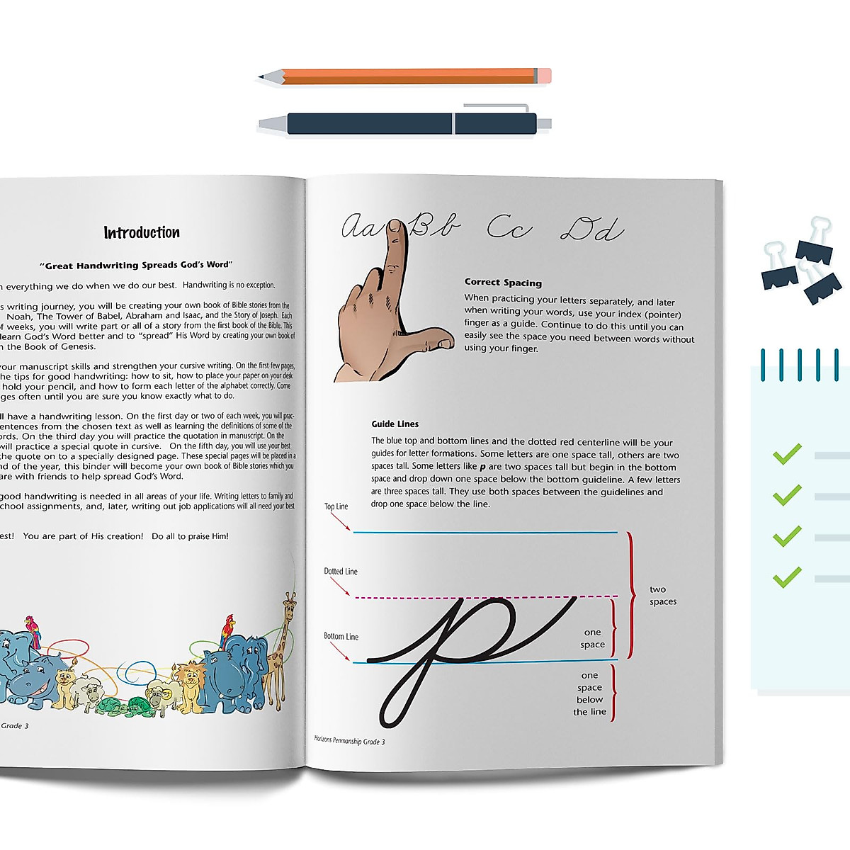 Horizons-Penmanship Complete Set (Grade 3)