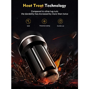 MIKKUPPA M12x1.25 Lug Nuts - Replacement for 1993-2022 Nissan Altima, 1988-2022 Nissan Maxima, 1997-2023 Subaru Forester Aftermarket Wheel 20pcs Black Closed End Lug Nuts
