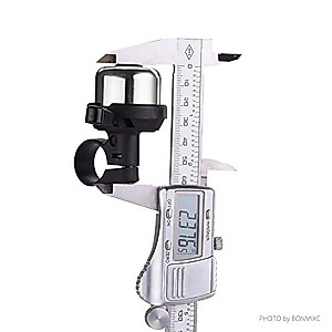 BONMIXC Bike Bell Brass Mini, Clearer Louder Longer Sustained Purer Tone