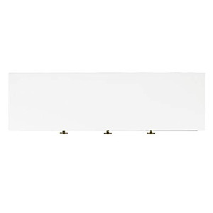 Safavieh Home Genevieve Mid-Century Modern Walnut and White Storage TV Media Stand