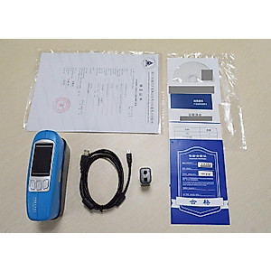 VTSYIQI Micro Aperture Gloss Meter 60 Degree Small Aperture Glossmeter for Paint Ink Test with Measuring Aperture 2 * 3mm Test Range 0 to 600GU Repeatability 0.2% GU