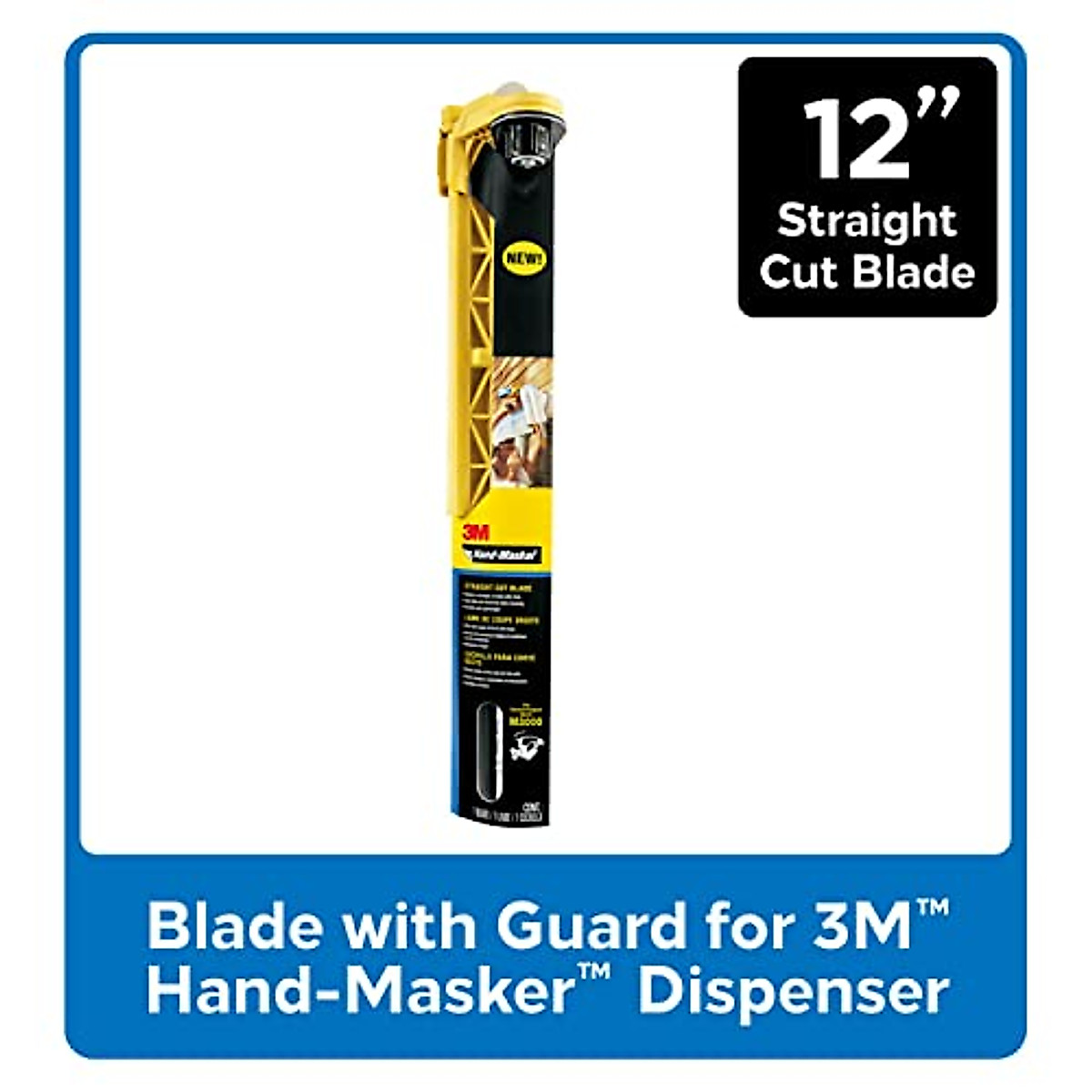 3M FB12-SC Hand Masker Film Blade, 12-Inch, Multicolor
