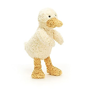 Jellycat Tumblie Duck Stuffed Animal, Medium 14 inches| Ducks and Ducklings Plush Toy | Classic Children's Gift