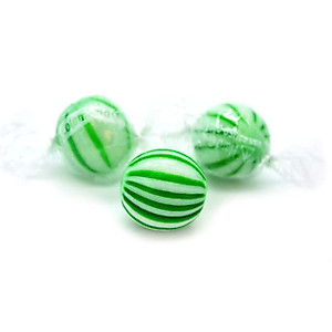 Spearmint Jumbo Mints - 2 Pound Bag - Bulk Jumbo Mint Mints - Individually Wrapped Candies