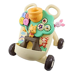 Disney Hooyay Winnie The Pooh Hunny-Pot Learning Walker, Baby Walker, Activity Early Learning Play Set for Babies and Toddlers