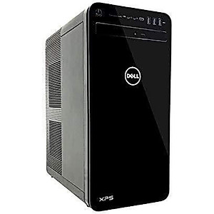 Dell XPS 8930 Desktop Computer Intel Core i7 8GB RAM 1TB HDD Black - 8th Gen i7-8700 Hexa-core - 4.60 GHz processor speed - Tower Form Factor - Intel UHD Graphics 630 - Waves MaxxAudio Pro - Windows 1