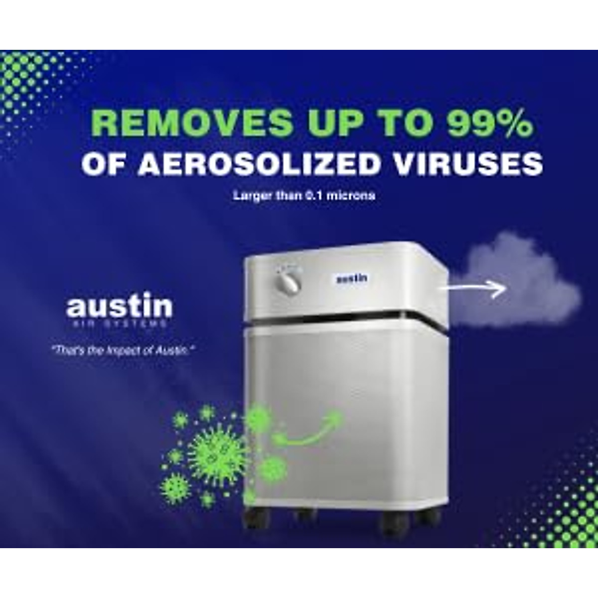 Austin Air Healthmate Plus - Powerful Air Purifier with HEPA Medical-Grade Filtration System, Eliminate Harmful Airborne Contaminants, (Sandstone)